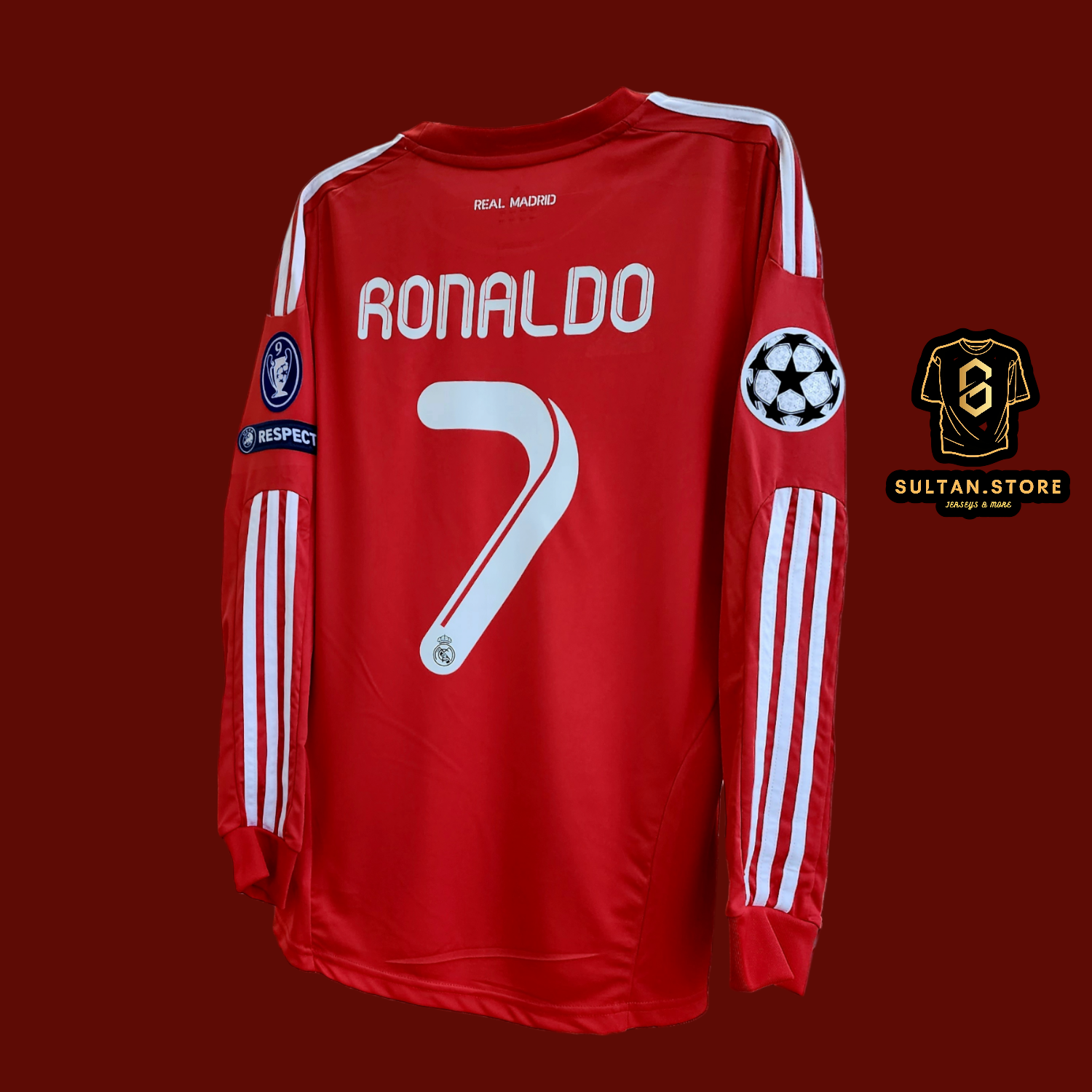 Ronaldo 2011 12 Real Madrid Third Red Jersey Sultan Store Ronaldo 2011 12 Real Madrid Third Red Jersey Sultan Store