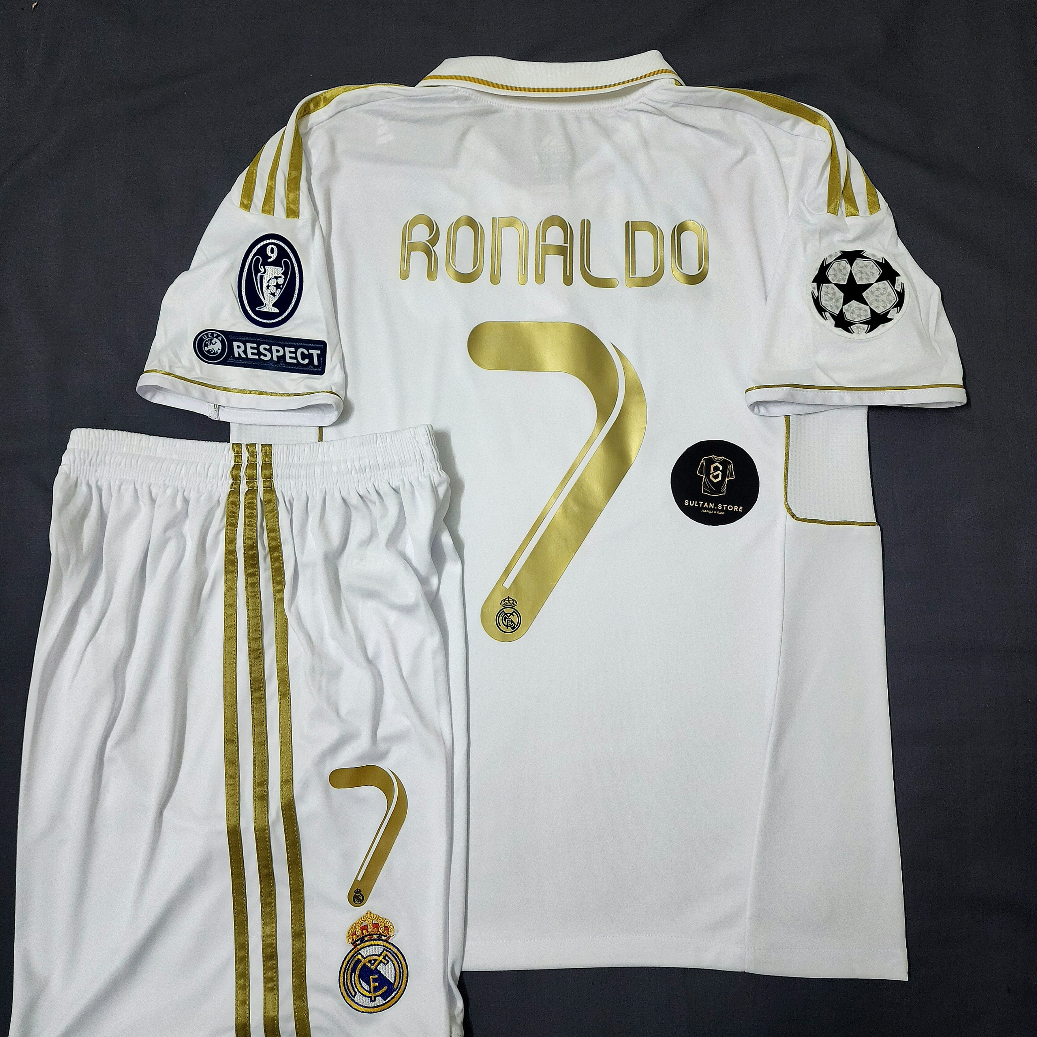 Ronaldo 2011/12 Real Madrid Home Kit – Sultan store